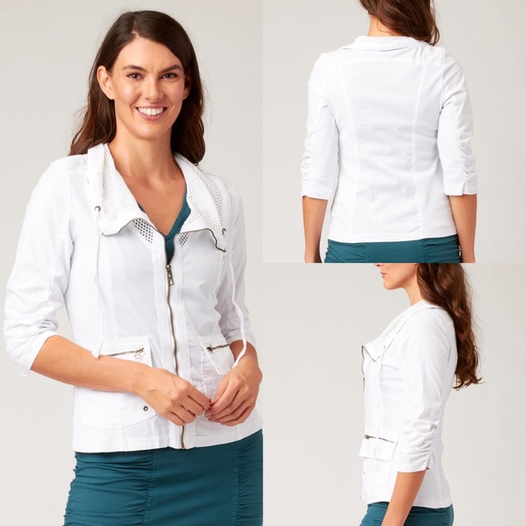 Wearables | Jackets & Coats | Core By Wearables Reservoir White Mesh ...